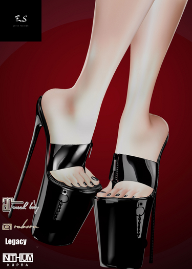 Second Life Marketplace - [FLS]Latex Sinla Heels [COLOR HUD]